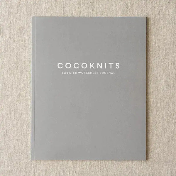 Cocoknits Sweater Worksheet Journal - Apricot Yarn & Supply